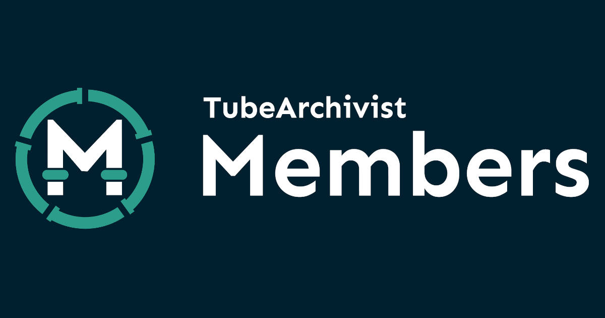 Github Tubearchivist Members Members Client Container