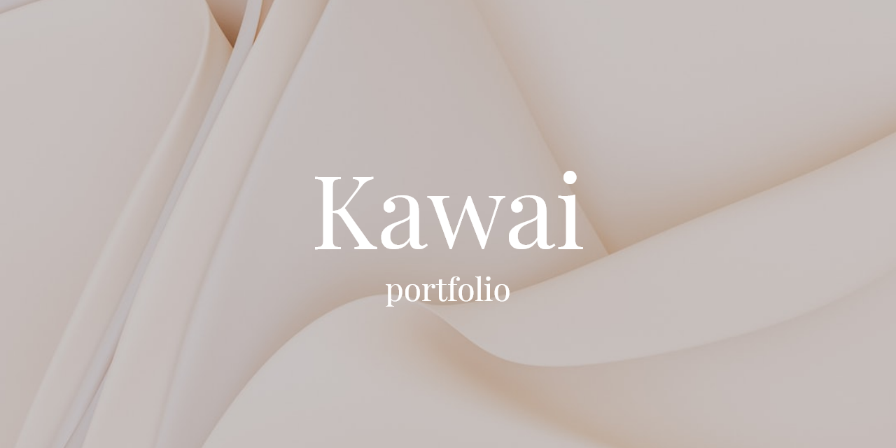GitHub - kawaiportfolio/portfolio_kawai