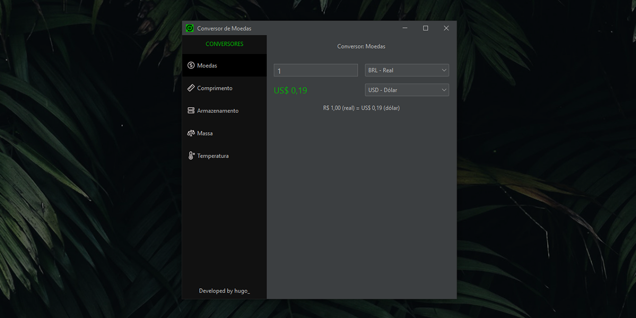 GitHub - HugoJhonathan/Challenge-Oracle-ONE-conversordemoedas: Challenge #02 (Conversor) - Alura ...