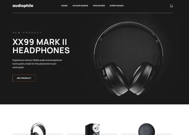 GitHub - AdrianoEscarabote/Audiophile-e-commerce-website: This project consisted of creating a ...