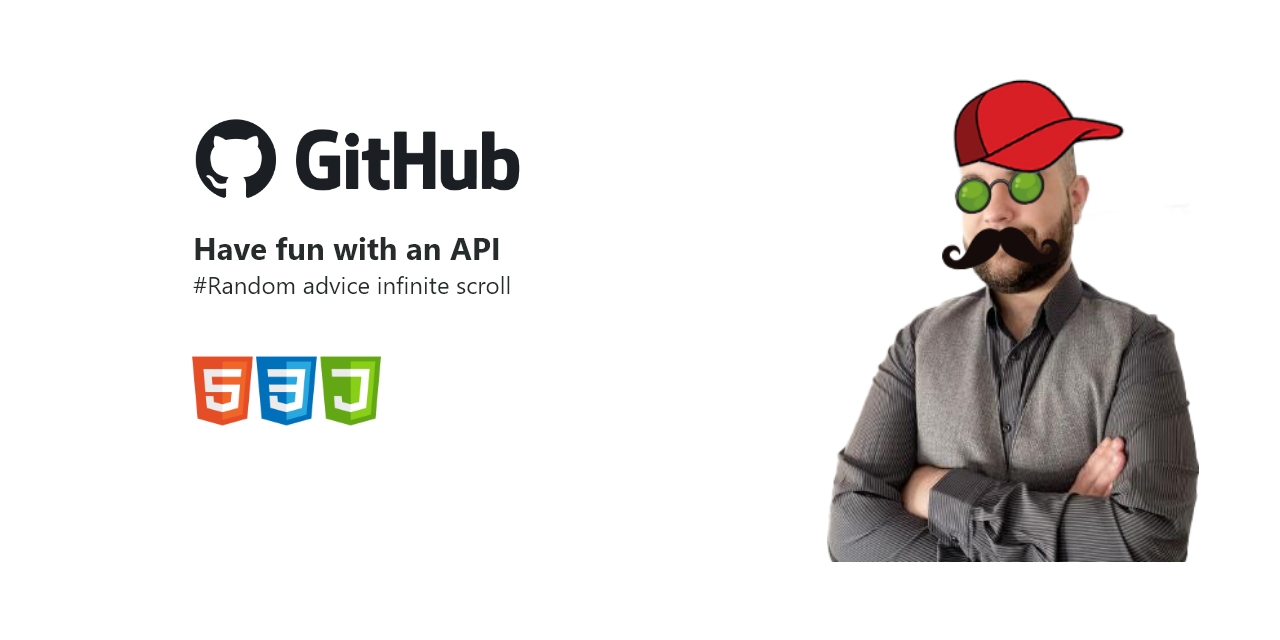 GitHub - El-Cassegrain/advice-infinite-scroll: Work with advice API with infinite scroll