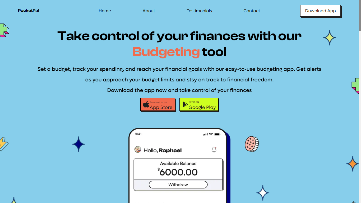 GitHub - Temitayo-spec/PocketPal: Built with Nextjs, Styled Components and Framer Motion ️🔥