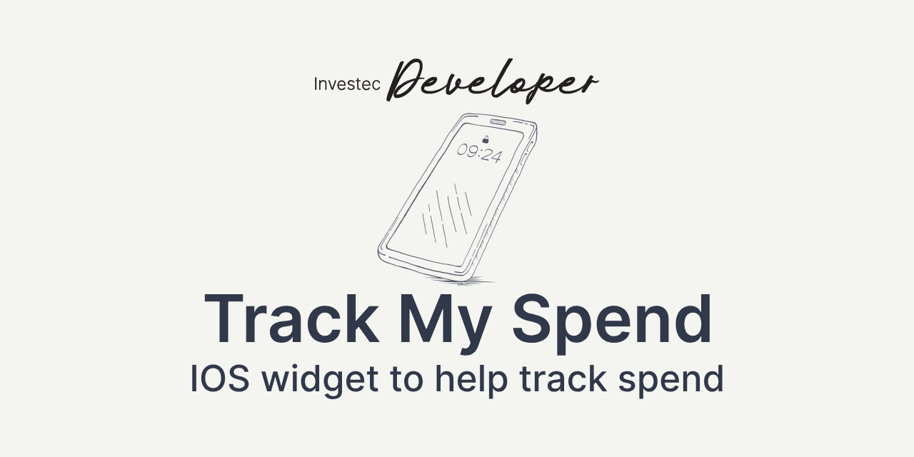 GitHub - Investec-Developer-Community/track-my-spend-ios-widget: An IOS ...