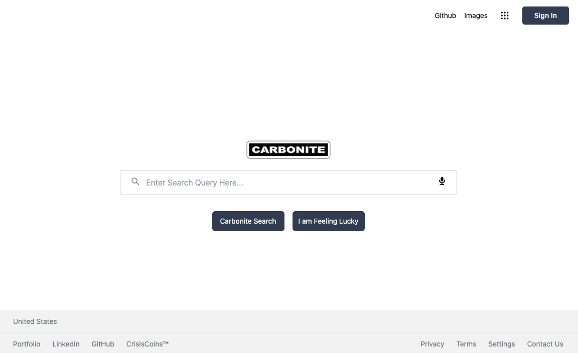 GitHub - CrisisCoins/carbonite-v1