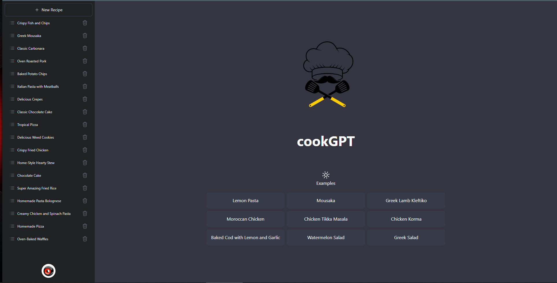 GitHub - pountzas/cook-gpt: A recipe generator using the power of openAI.