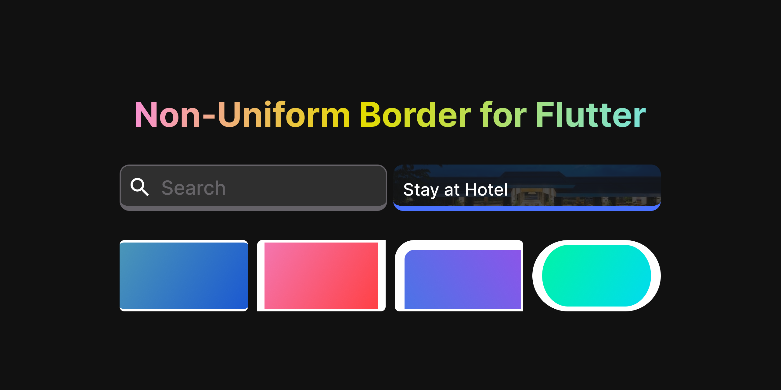 GitHub - bernaferrari/non_uniform_border: Provides a border class for Flutter that allows ...
