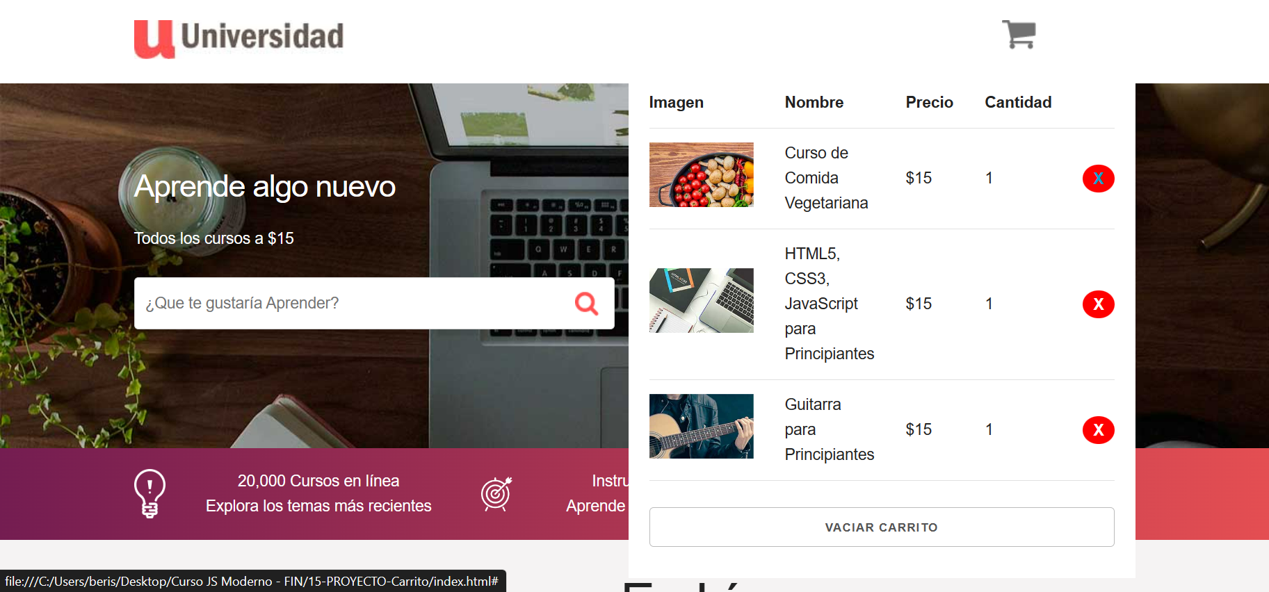 GitHub - zlocker01/Shopping-Car: Shopping Car hecho en un curso con Java Script