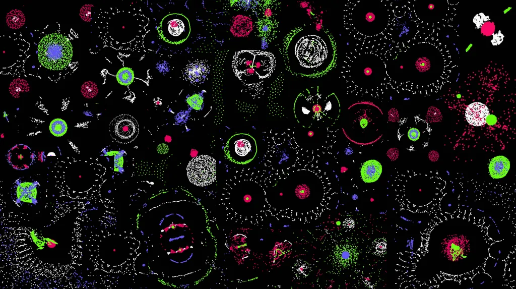 GitHub - gyanantaran/emergent-garden: Particle simulator - emergent ...