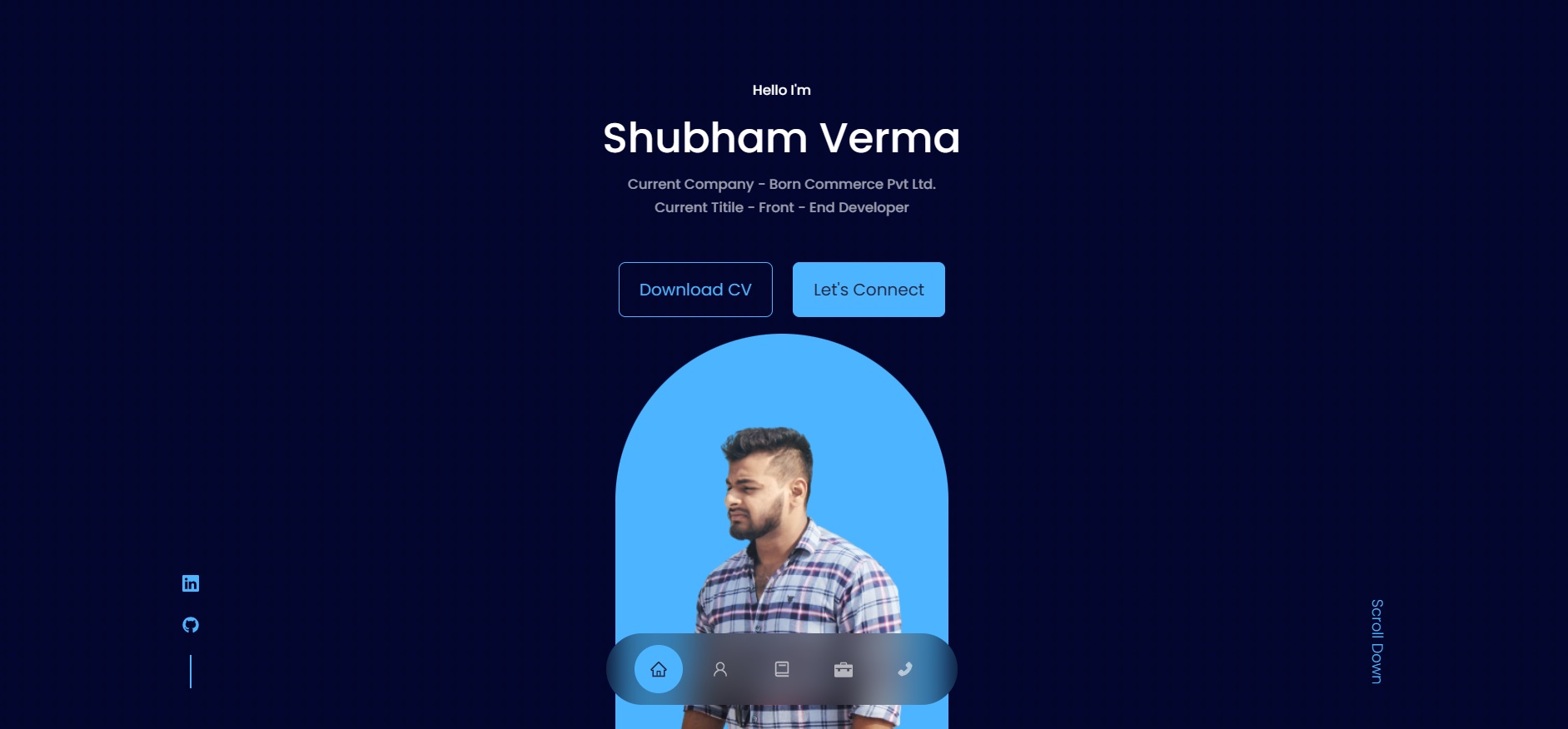 Github Shubhamverma8991portfolio Reactjs Portfolio Created Using Reactjs Framework 