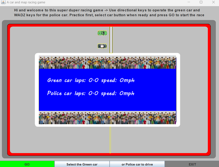 GitHub - labujaber1/RacingGame: A Java and swing, client-server based ...