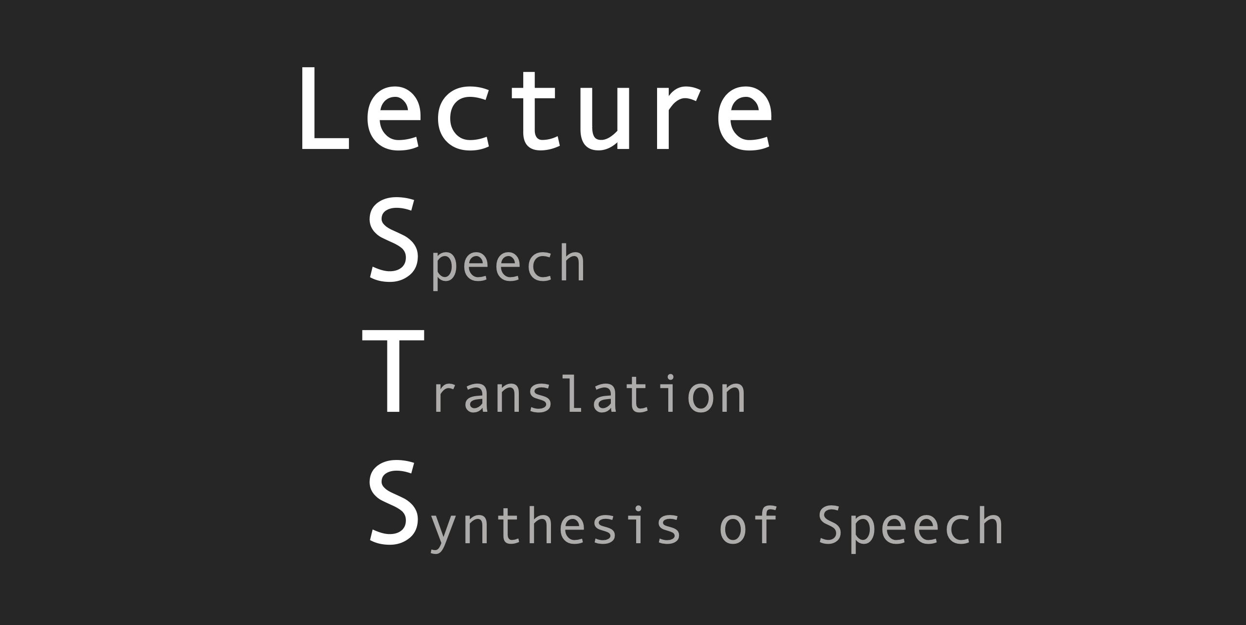 GitHub - dpirkl/lecture-sts: Add English audio and subtitles to non-English lectures.
