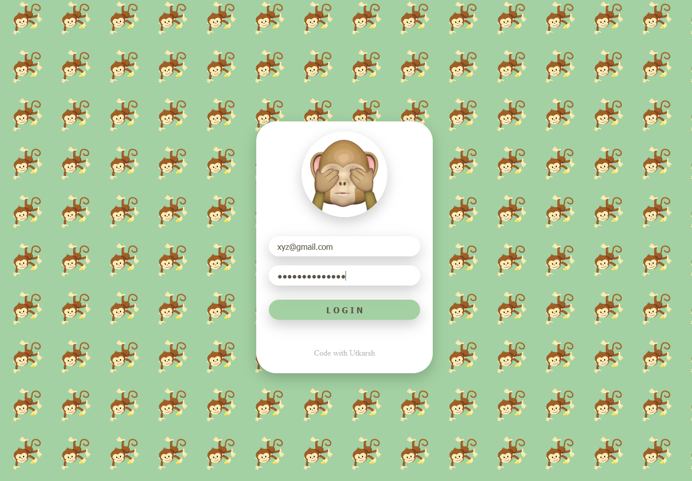 Github Utkarsh462255animatedloginpage Using Html Css Js