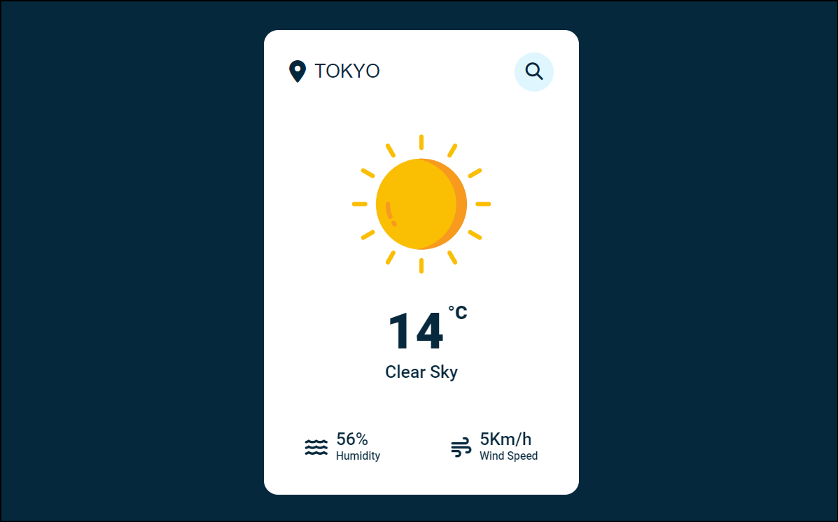 GitHub - Sanjoy-Chattopadhay/know_your_weather: This is a web application made with HTML5, CSS3 ...
