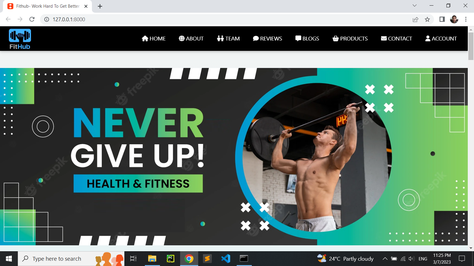 GitHub - YasoobRaza/Fithub: an Ecommerce website build using django
