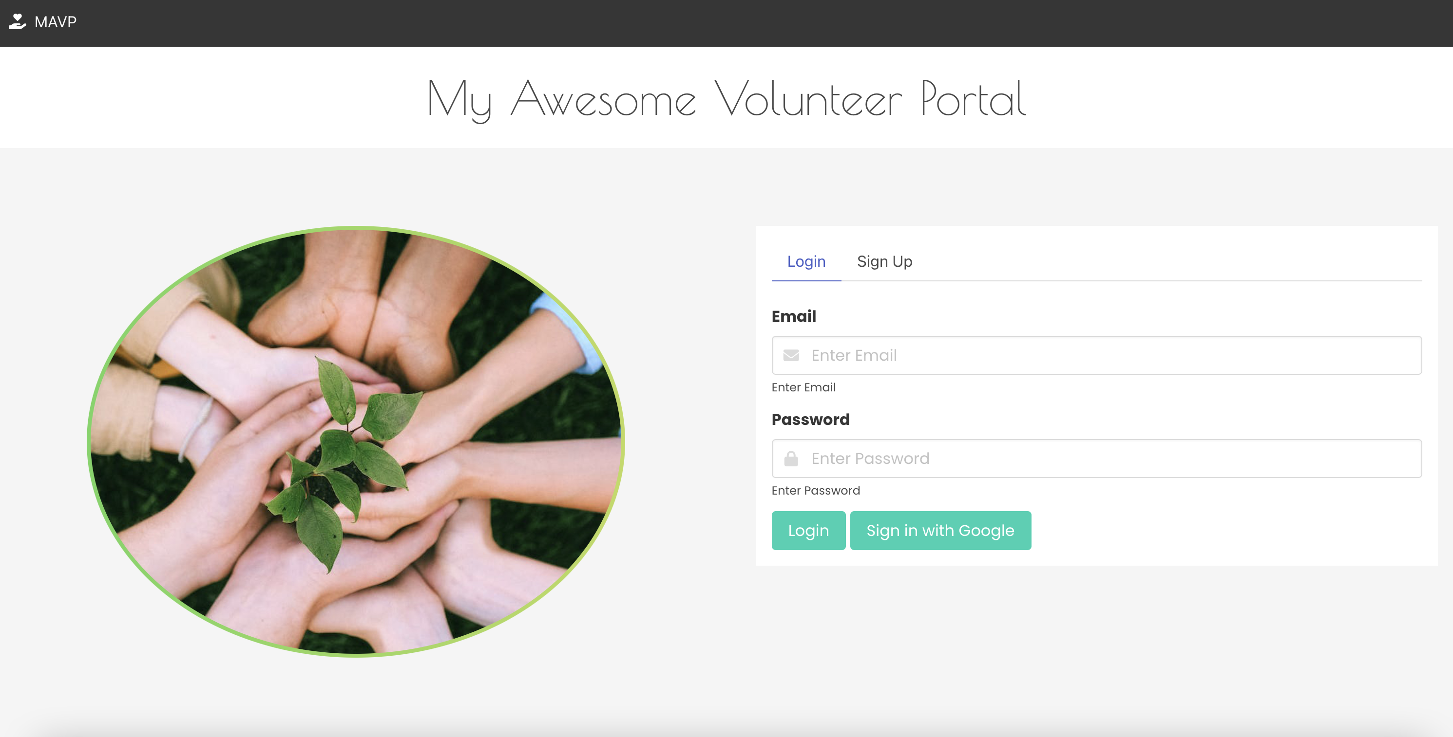GitHub - erin-m-keller/volunteer-finder: Web application that allows businesses to create ...
