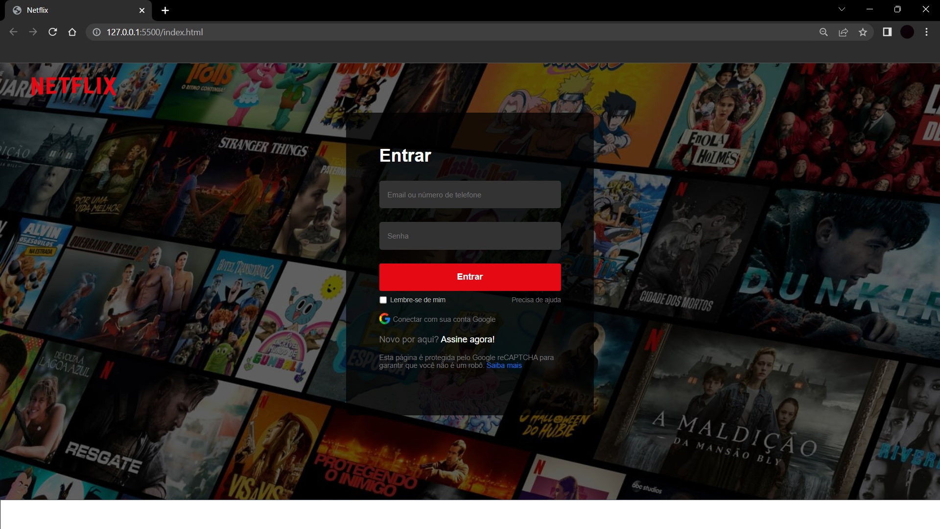GitHub - dileung9/Netflix_login: This is my first project programming ...