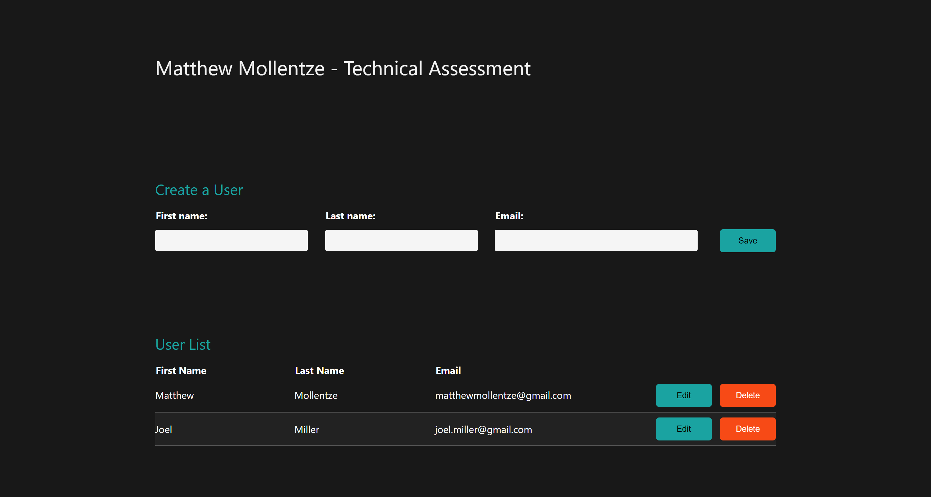 GitHub - MatthewMollentze/User-List: Vue 3 & Pinia User List - Technical Assessment