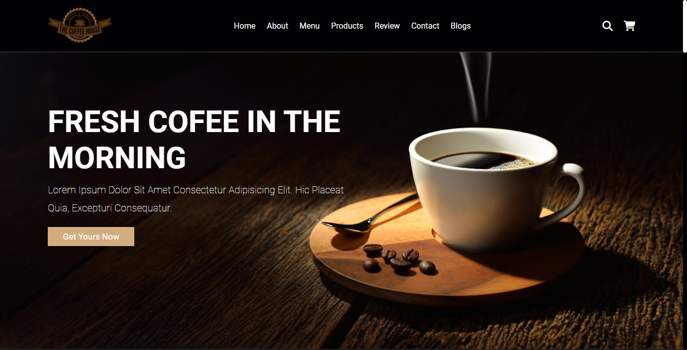 GitHub - MatiSrv/Responsive-CoffeeShop-Website: Responsive CoffeeShop ...