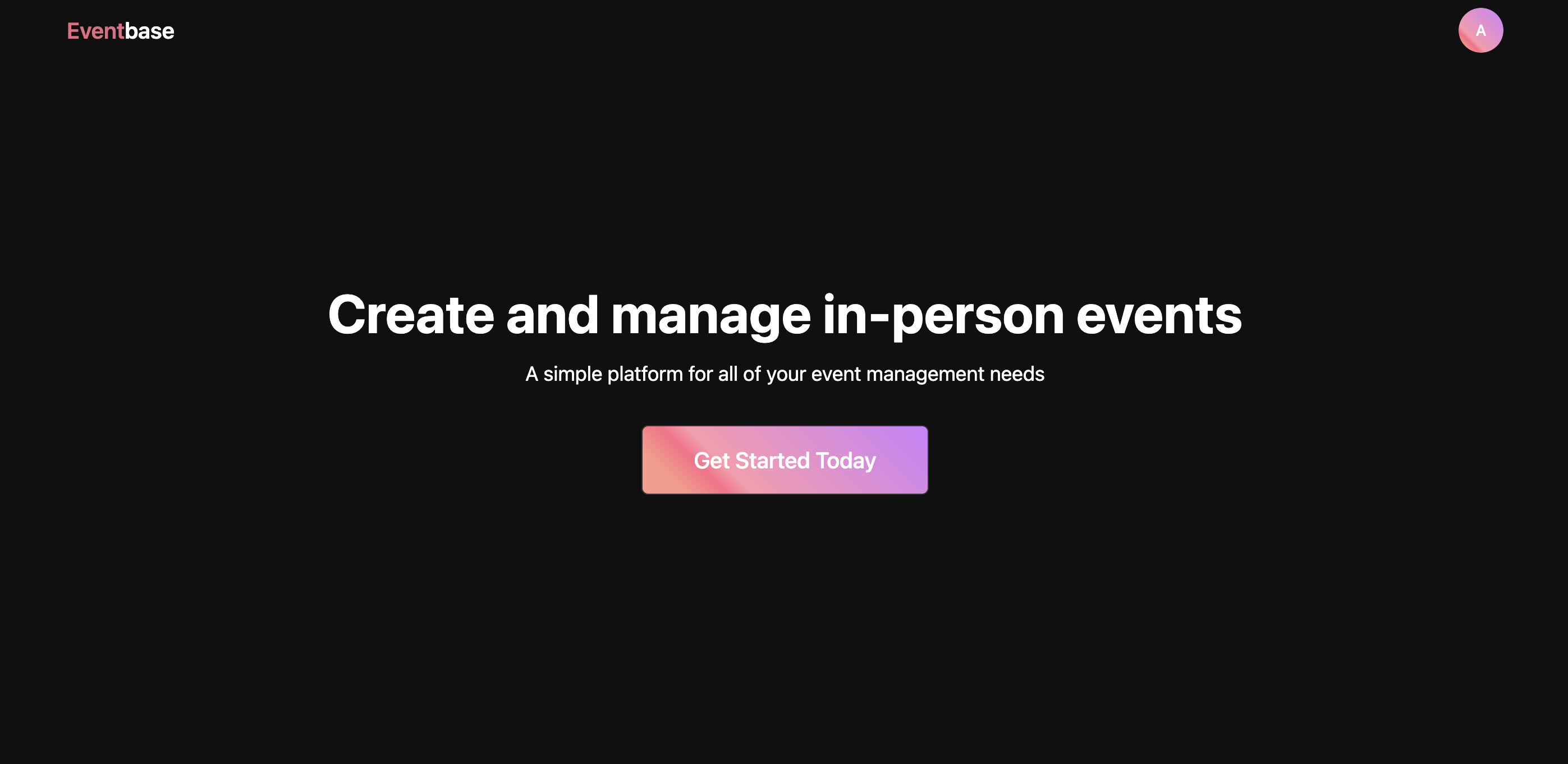 GitHub - alanagoyal/eventbase: online platform for creating and managing events