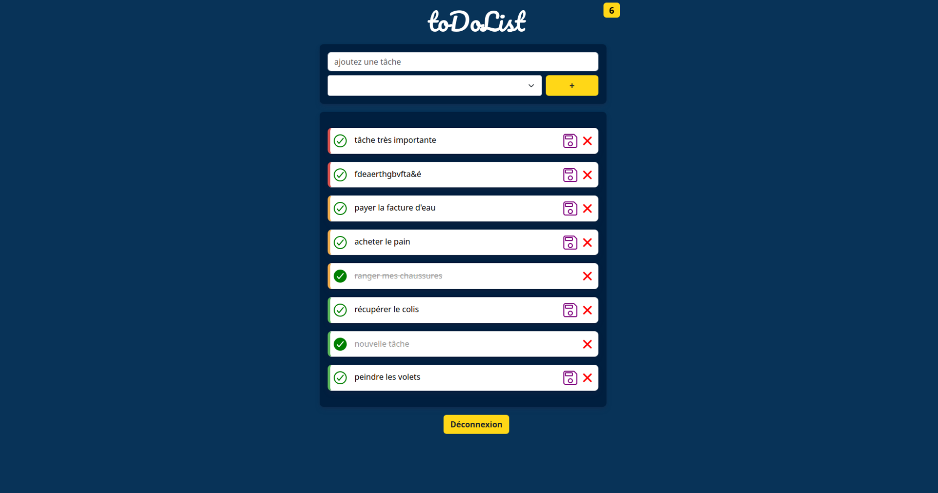 Github Laurentnuneztodolist A To Do List Project With Php