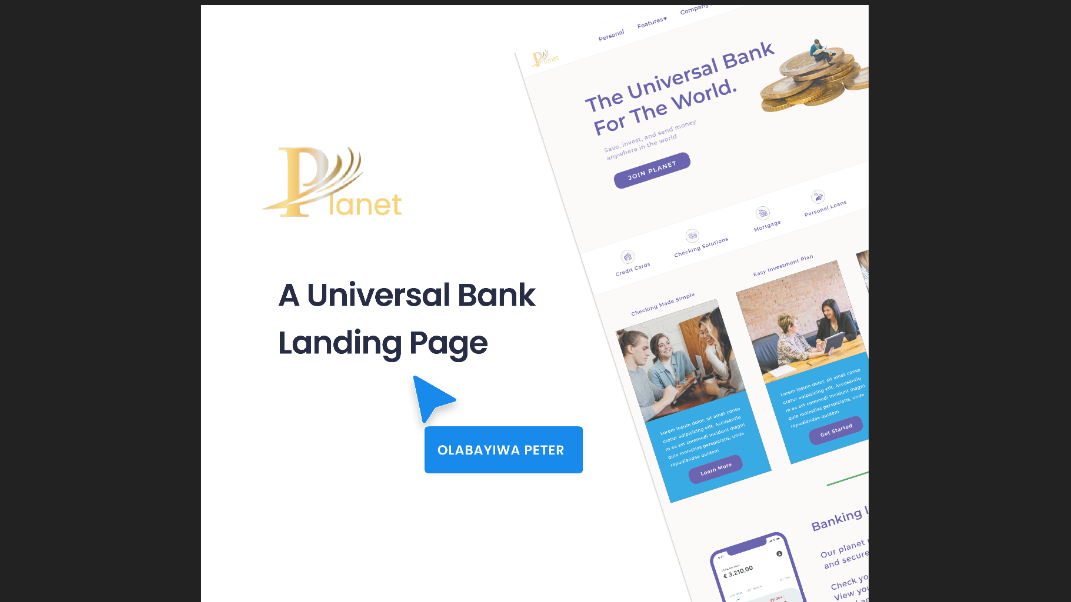 GitHub - Yemi-Cooperate/A-Universal-Bank: I designed a User Interface for a universal bank using ...