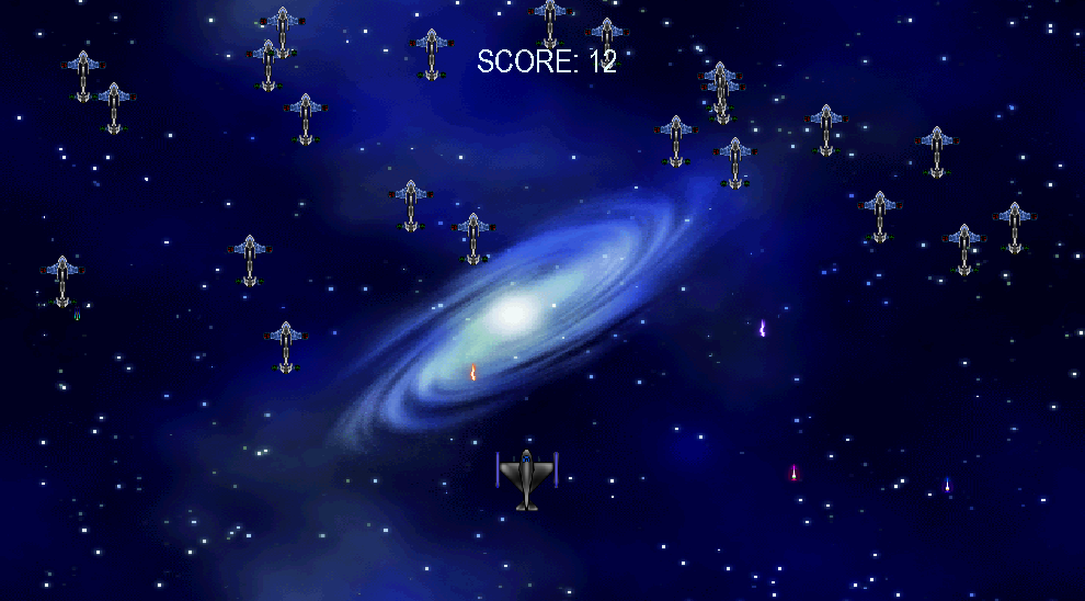 GitHub - ogayanfe/pygamegalaxy: A endless survival game