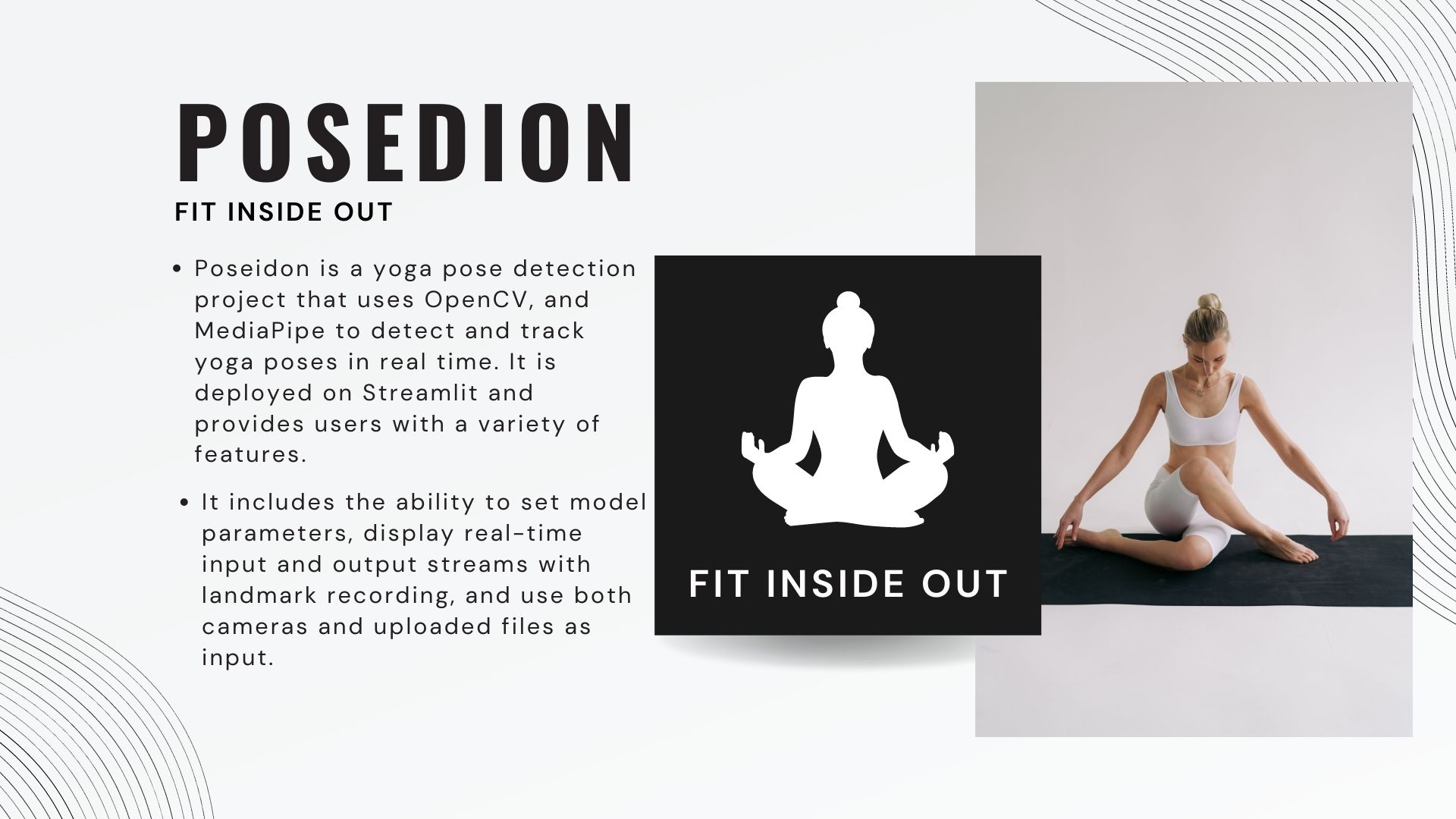 GitHub - MRoboX7/Posedion: Mediapipe application to detect Yoga Asanas
