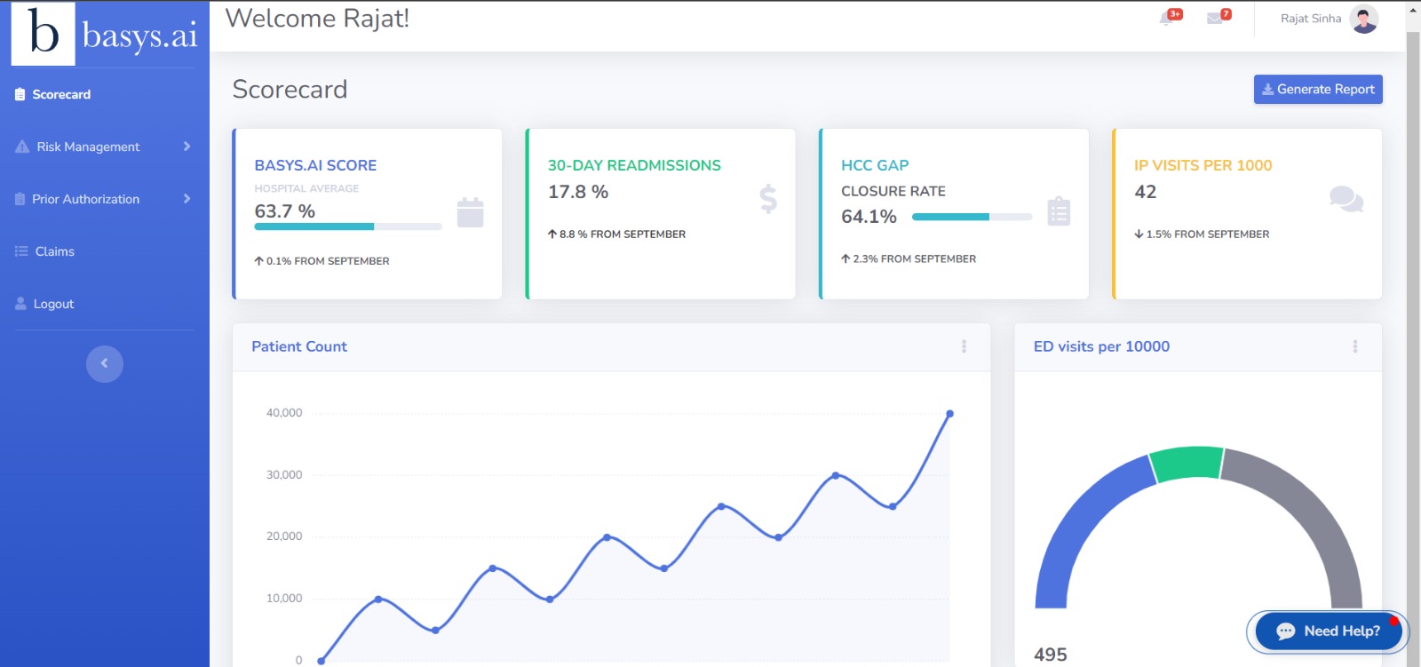 GitHub - rajatsinha1710/Basys.ai: Basys.AI, This Project includes Scorecard of the patient and ...