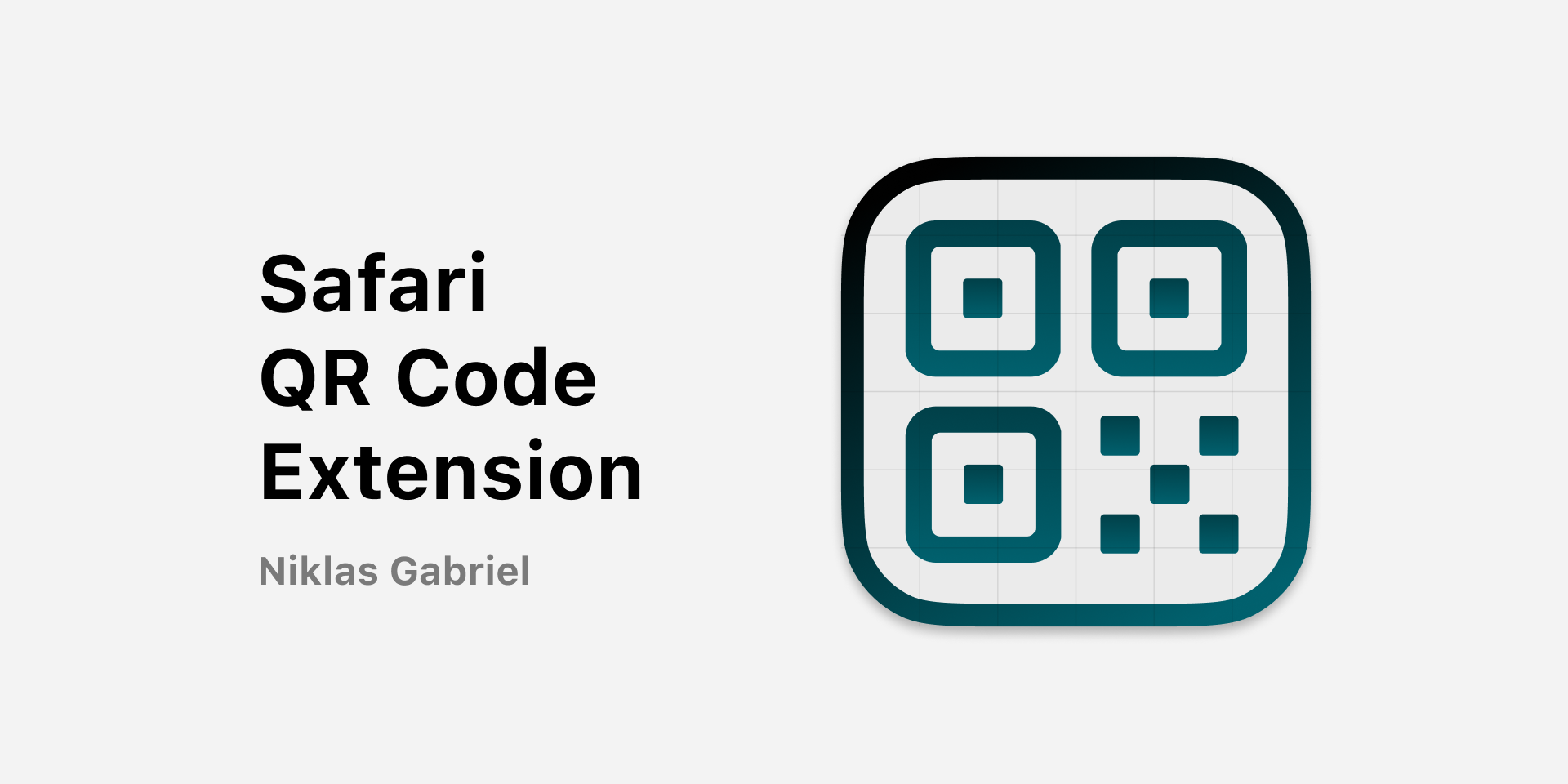 GitHub - NiklasGabriel/QR-Code: Safari Web Extension for QR Code generating GitHub - NiklasGabriel/QR-Code: Safari Web Extension for QR Code generating
