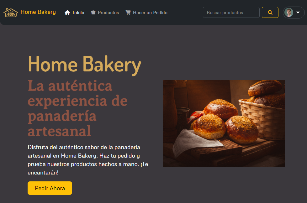 GitHub - LucianoAngeleri/Home-Bakery-Web: Proyecto Final desarrollado ...
