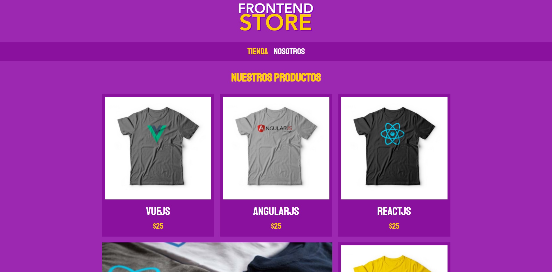 GitHub - boullosar/FrontEndStore-HTML-CSS: Sitio web de venta de indumentaria para desarrolladores