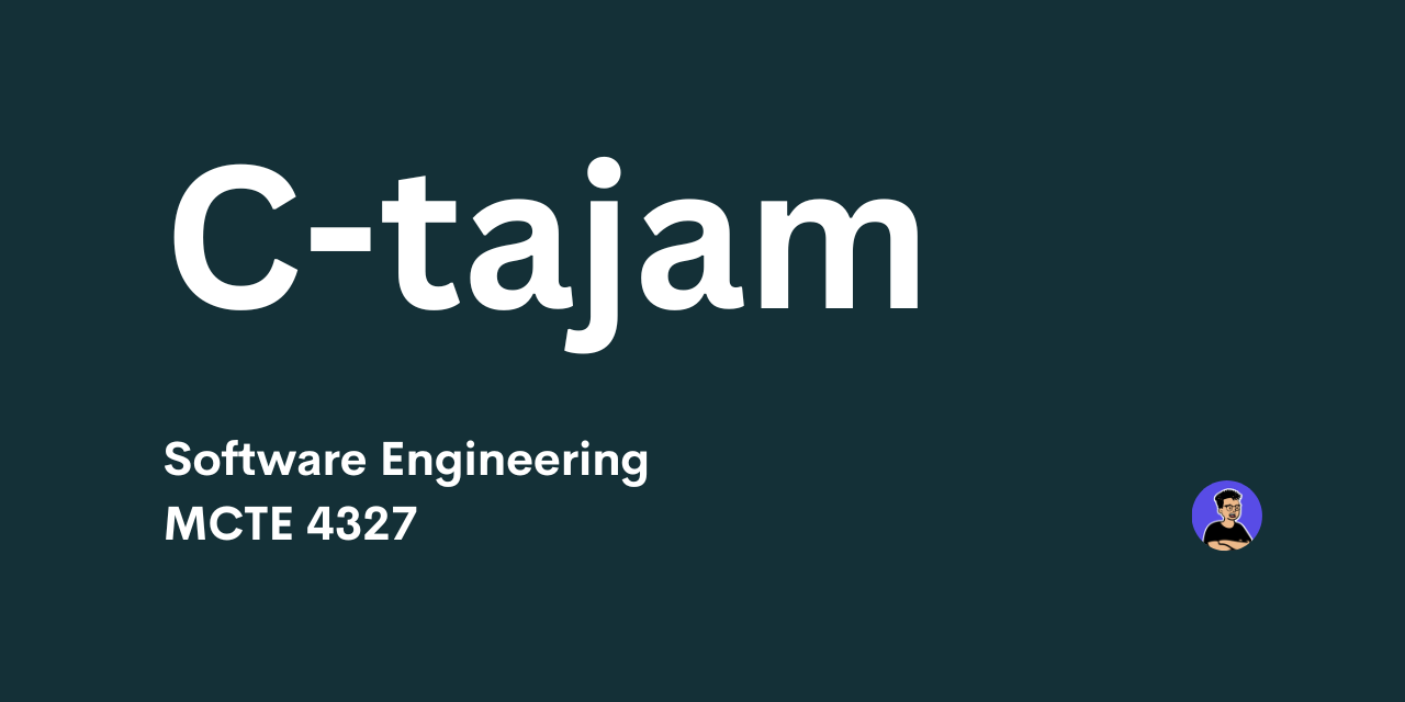 GitHub - iqfareez/MCTE-4327-Software-Engineering: Software Engineering | IIUM | Mechatronics