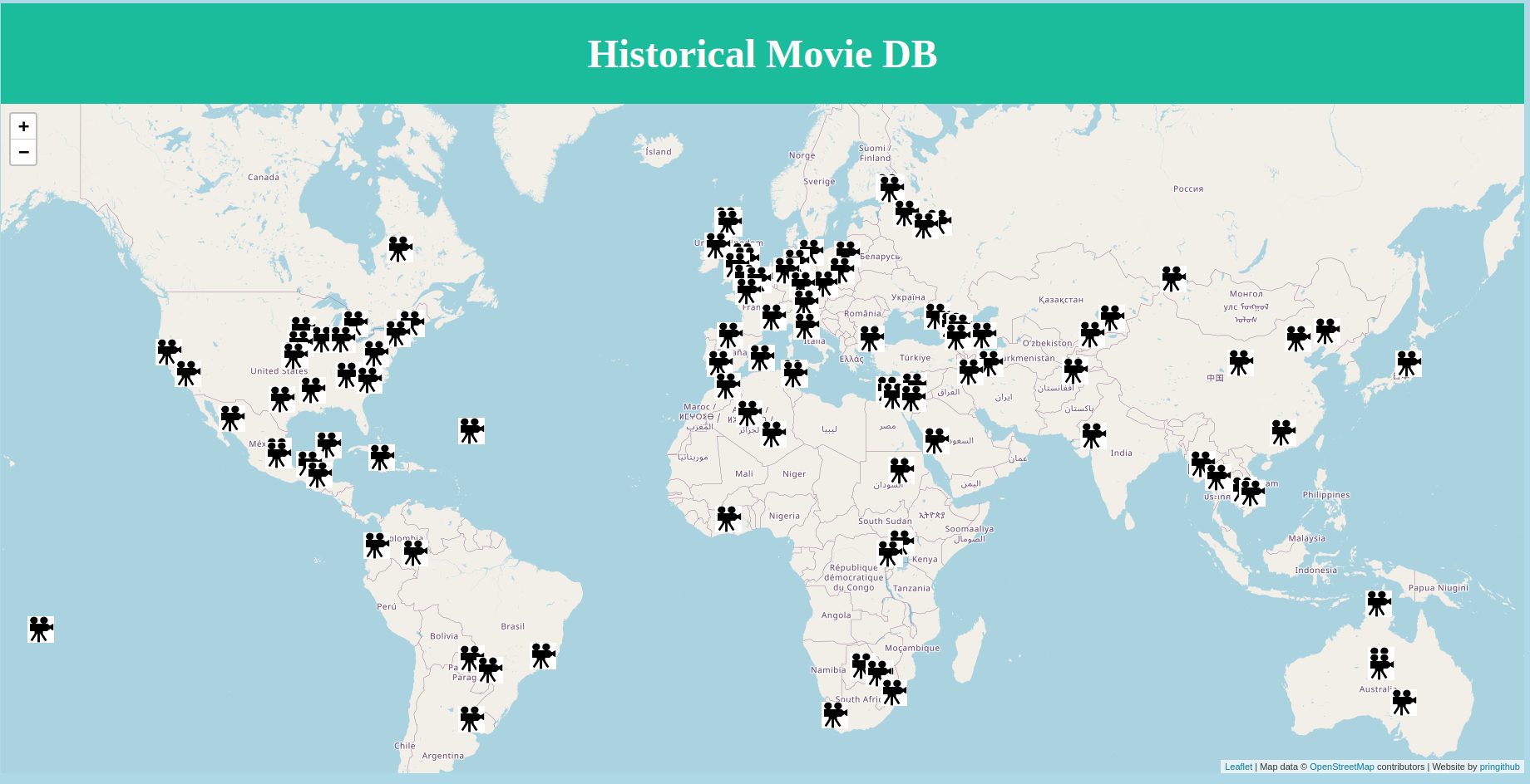 GitHub - pringithub/historical_movie_db: A website to display ...