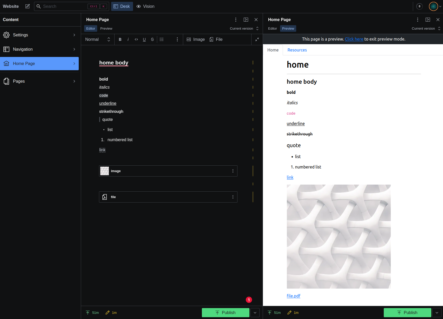 GitHub - Tim-W-James/cms-site-builder: Starter for a basic website builder where content can be ...