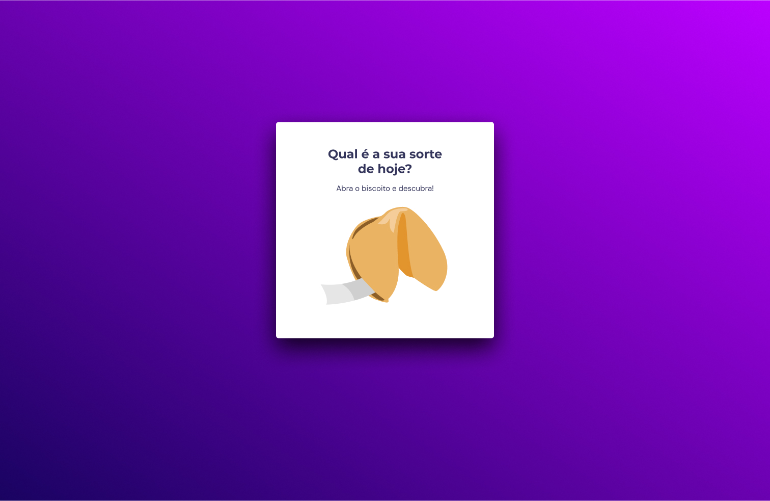 GitHub - guiogigo/Rocketseat-Desafio-BiscoitoDaSorte