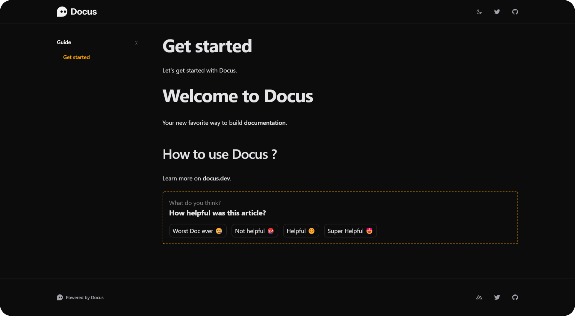 GitHub - Intevel/docus-feedback: 🚥 Get Feedback on your Docus based documentation