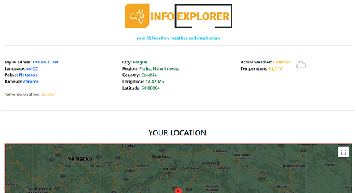 GitHub - TomasSobotaT/Info_Explorer: C# Web application displaying different information ...