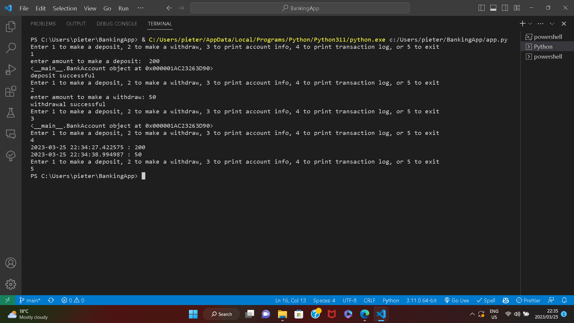 GitHub - Pieter1821/BankingApp
