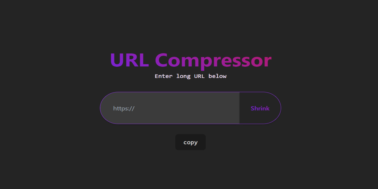 GitHub - praveen8git/Link-Shrink: URL shortner application built using ...
