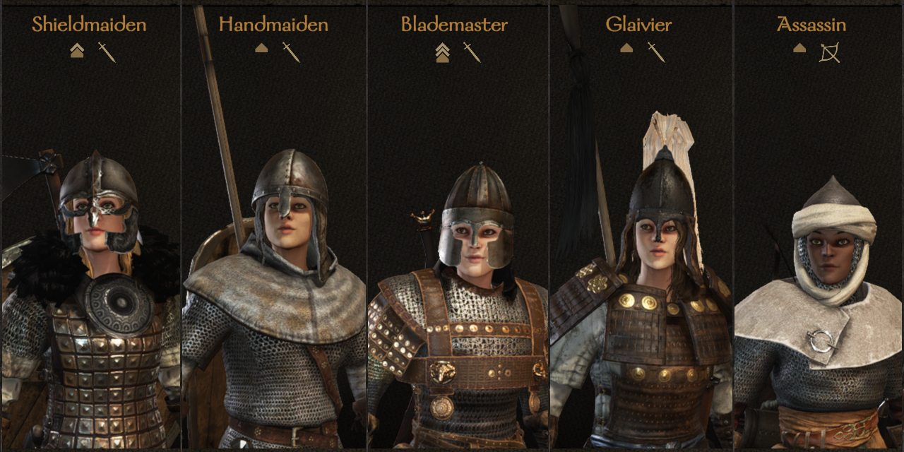 GitHub - SFendorn/WidowsOfWar: Female troop tree and recruitment behavior mod for Mount & Blade ...