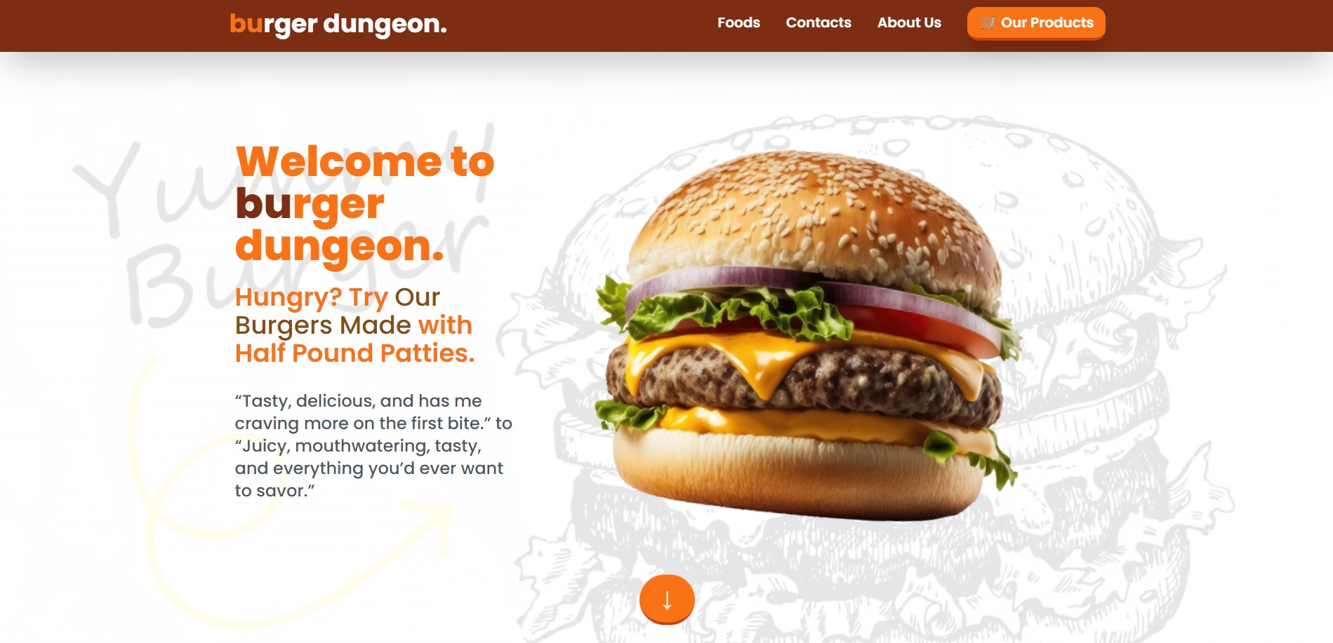 GitHub - frdyrkuu/Burger-Dungeon-Laravel: Burger Dungeon is a web ...
