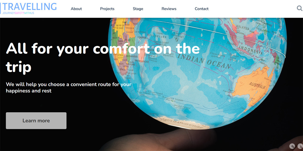 GitHub - asya-space/bon-voyage: The web-page of the Travel Agency