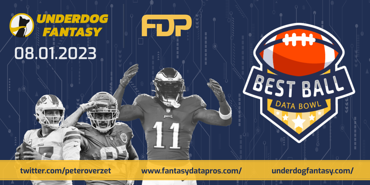 GitHub - fantasydatapros/best-ball-data-bowl: 1st Annual Best Ball Data Bowl!