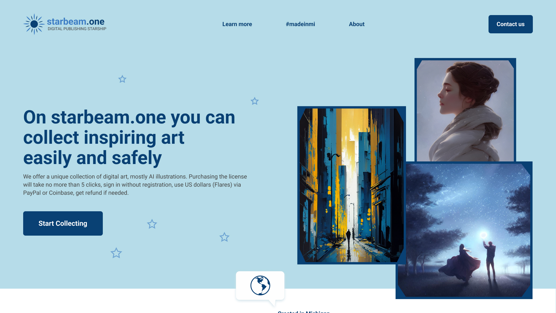 GitHub - greenbrook/Sb1-Landing-Page: Responsive landing page to show art collectors that they ...