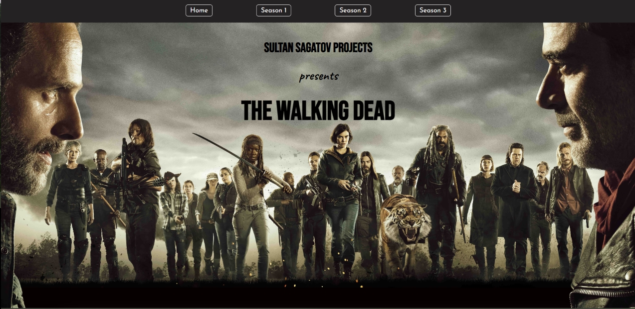 GitHub - SSBeron/localHostMedia: The Walking Dead TV-series front-end website - coded using CSS ...
