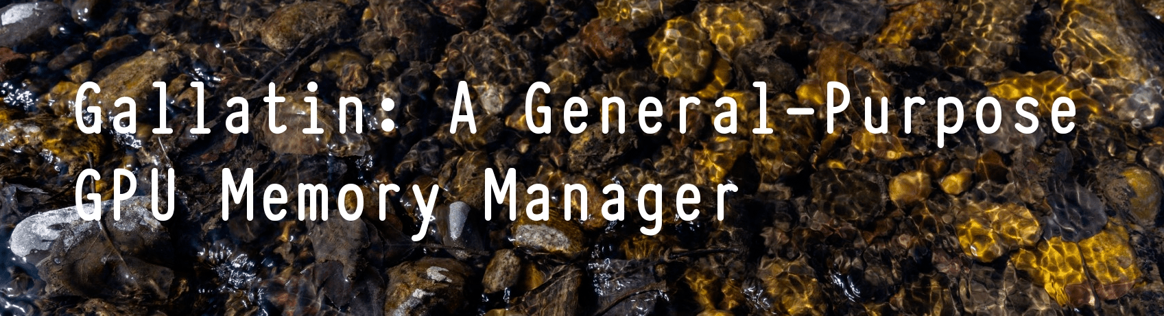 GitHub - saltsystemslab/gallatin: Gallatin is a general-purpose memory manager for CUDA that ...