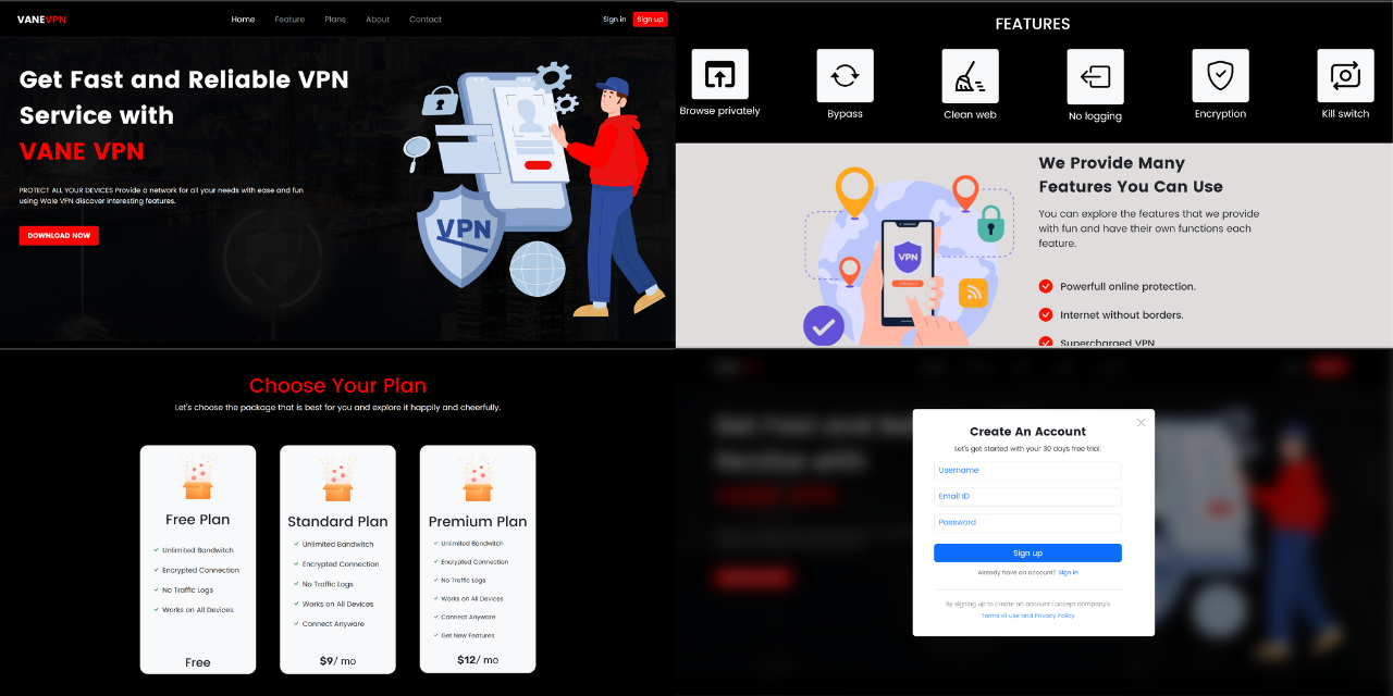 GitHub - mobinxmd/business-landing-page: The business landing page ...