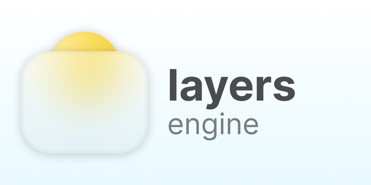GitHub - nongio/layers: Layers is a rendering engine for animated user ...
