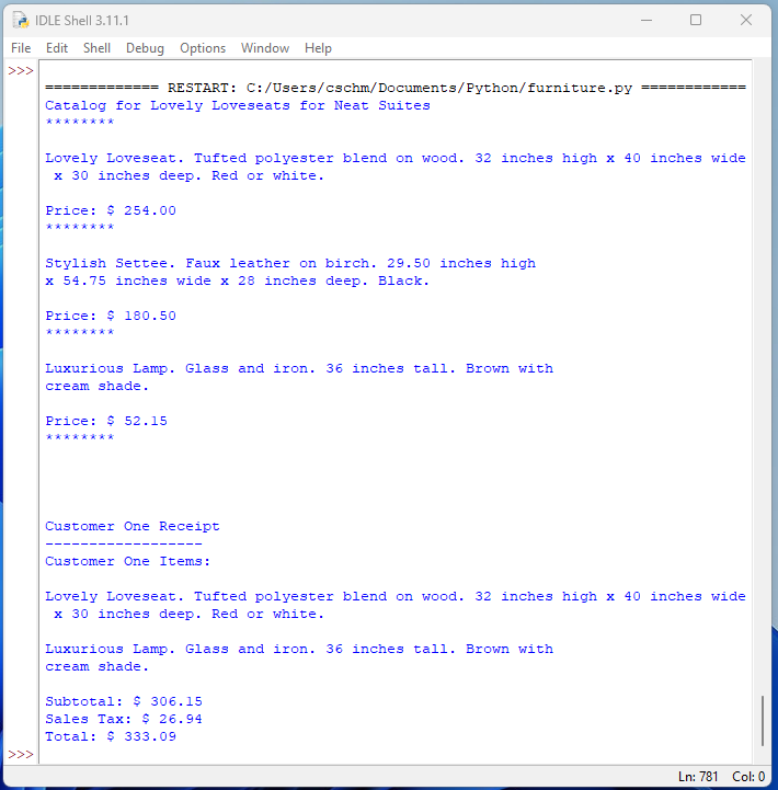 GitHub - cschmidt10/furniture