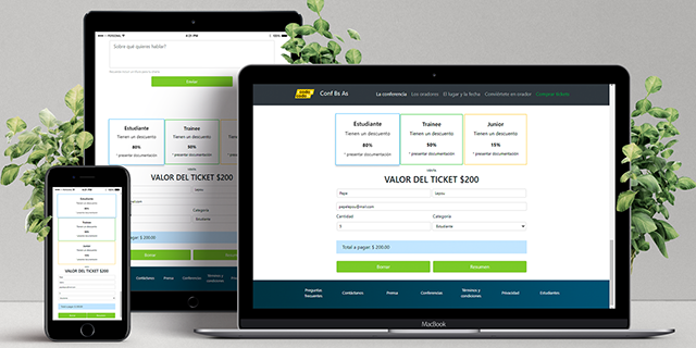 Github Sgvcode Conf Bs As Landing Page Responsive Html Css